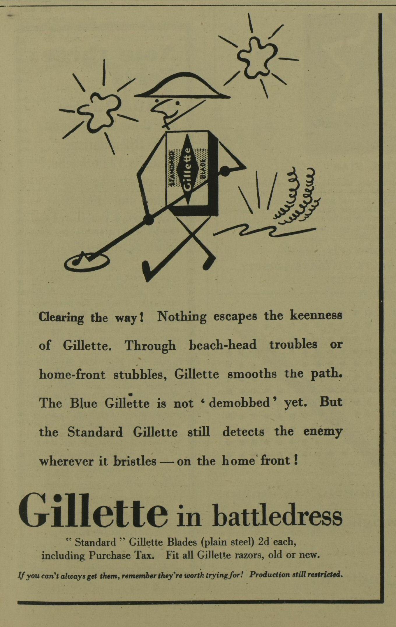 Looking Back at 100 Years of Gillette Advertisements