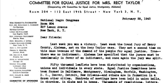 The Infamous Case of Recy Taylor | Gale Blog: Library & Educator News ...