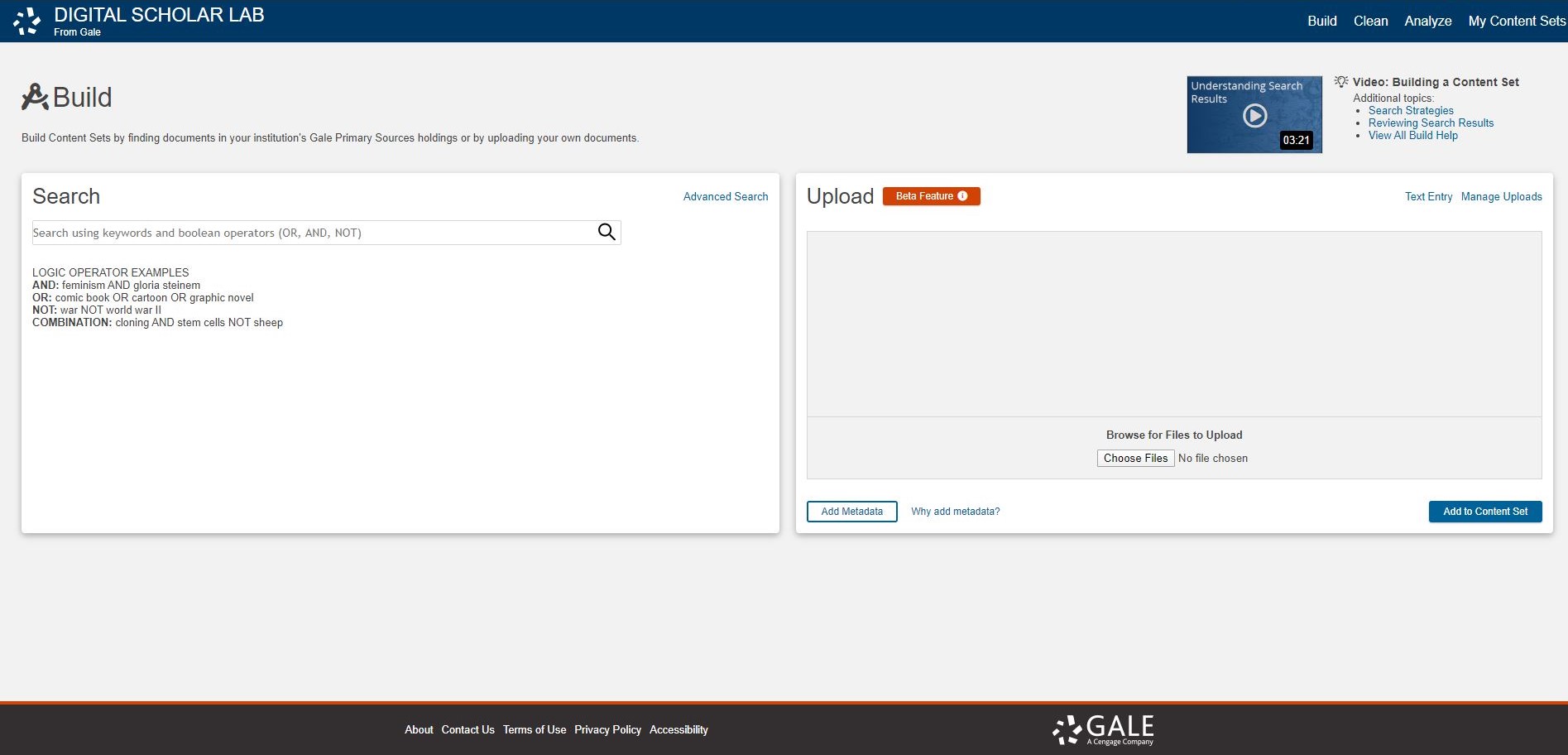 Gale Introduces the Beta Upload Feature to the Gale Digital Scholar Lab ...