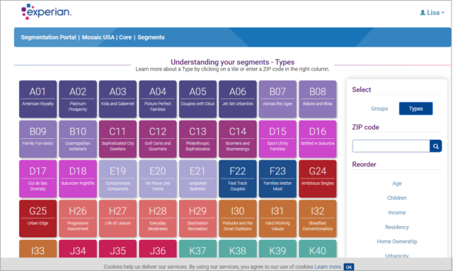 New, Fresh Experian Segmentation Portal | Gale Blog: Library & Educator ...
