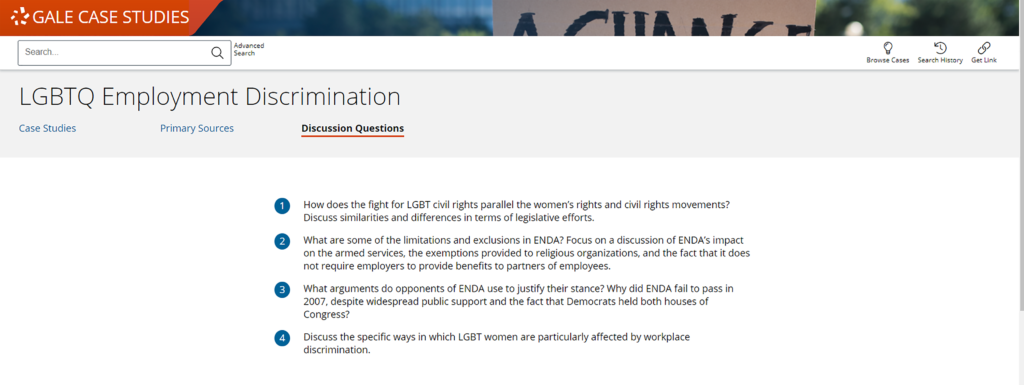 Gale Case Studies Save Faculty Time and Help Students with Critical ...