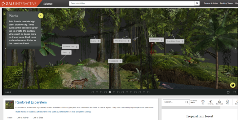 Product Update: Gale Interactive: Science | Gale Blog: Library ...