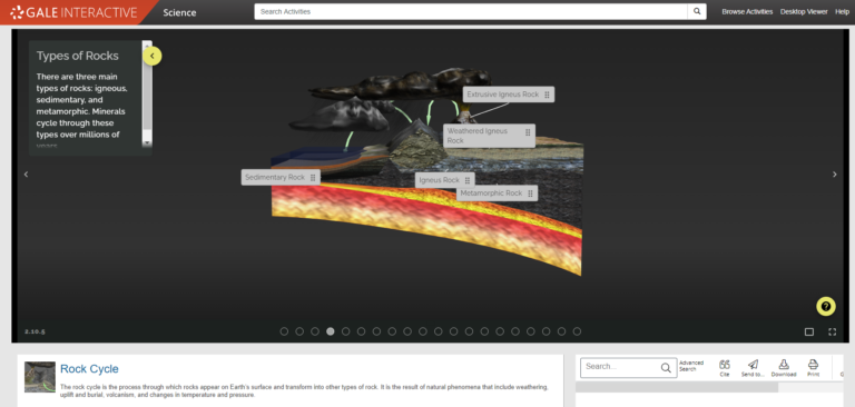 Product Update: Gale Interactive: Science | Gale Blog: Library ...