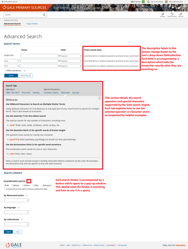 The Advanced Search Redesign: Supporting the Research Process | Gale ...