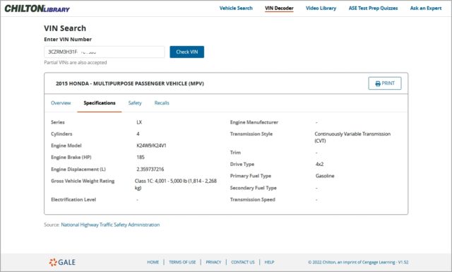What Is a VIN? (And Why Do I Need It?) | Gale Blog: Library & Educator ...