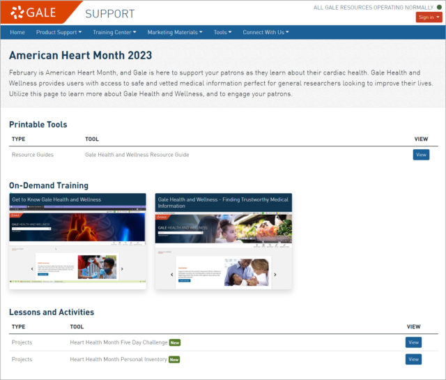 Your Library’s American Heart Month Toolkit | Gale Blog: Library ...