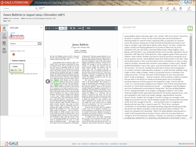 Greater Accessibility for Gale Literature Databases | Gale Blog: Library & Educator News | K12 ...