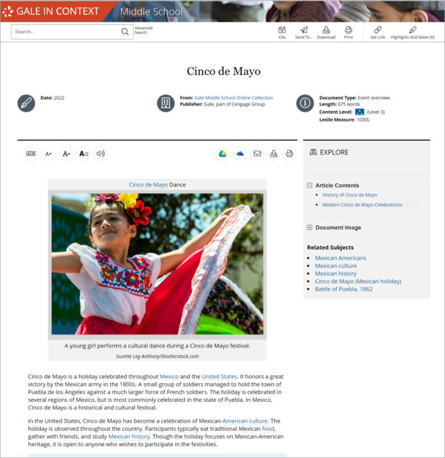 Learn More about Cinco de Mayo! | Gale Blog: Library & Educator News ...