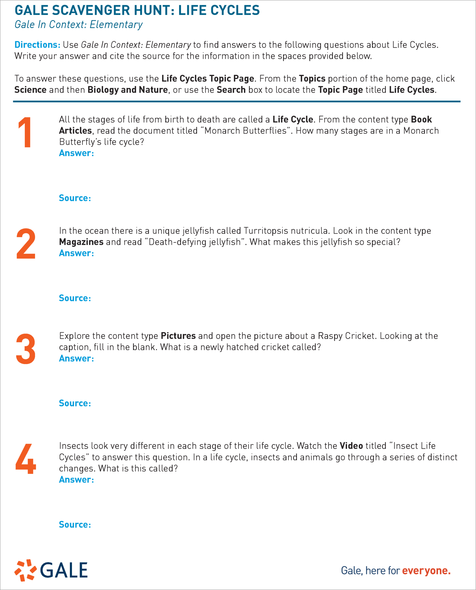 Prepare A+ Back-to-School Lesson Plans | Gale Blog: Library & Educator ...