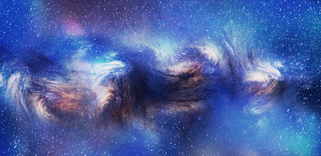 Gravitational Waves Ripple and Roll across the Fabric of Spacetime ...