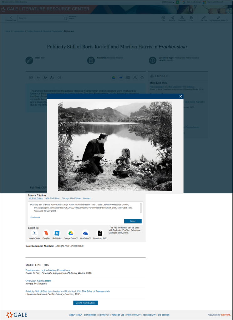 New in Gale Literature Resource Center: Primary Sources & Historical ...