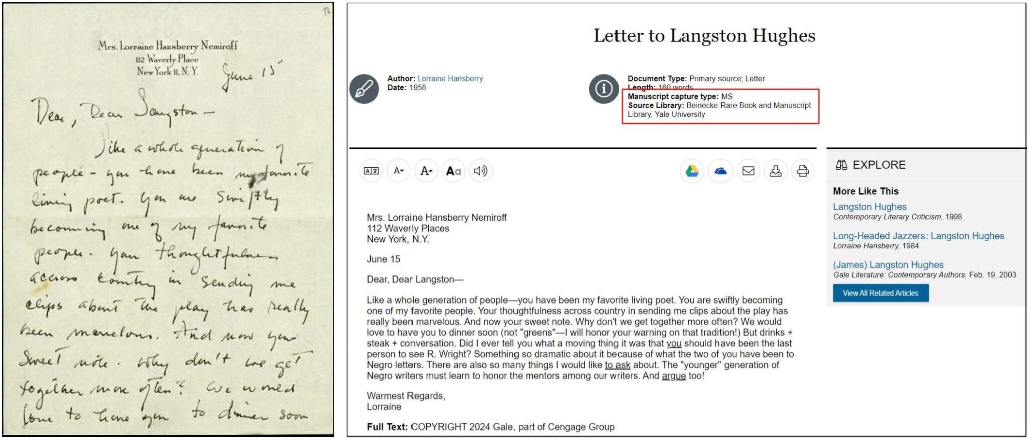 New in Gale Literature Resource Center: Primary Sources & Historical ...