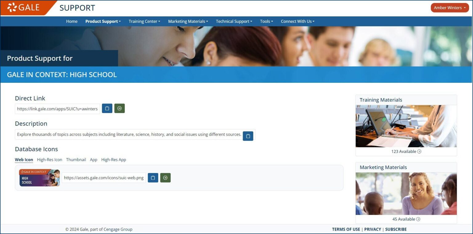 Exciting New Enhancements to the Gale Support Site!