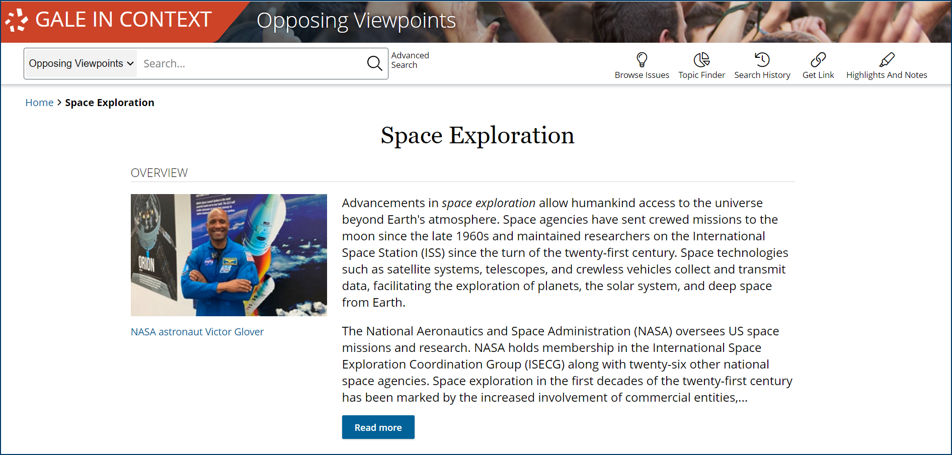 Debate the Complexities of Space Exploration | Gale Blog: Library ...