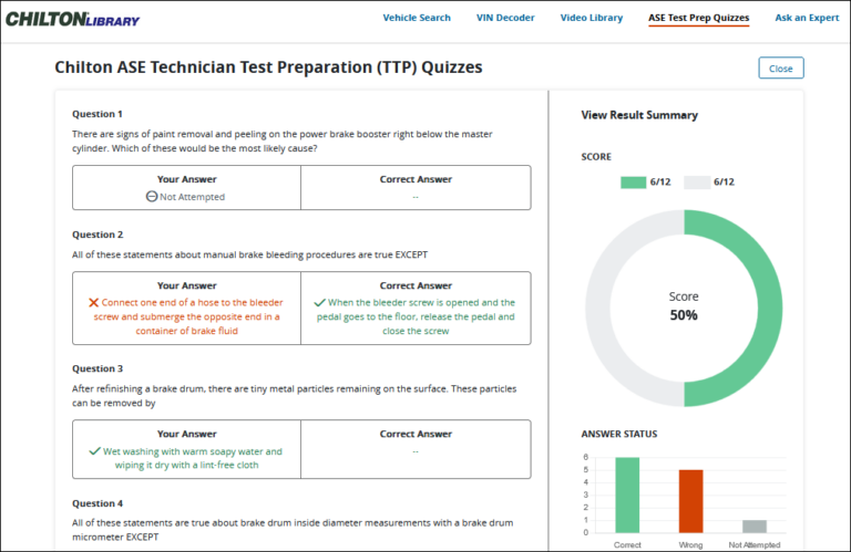 ChiltonLibrary: A Comprehensive Resource for Auto Tech Students
